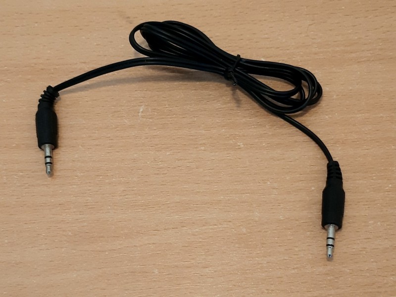 Stereo bananica 3,5mm to stereo bananica kabel, kabl