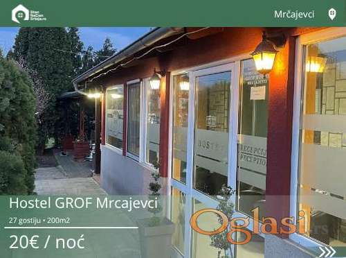 Stan Na Dan Mrčajevci Hostel GROF Mrcajevci