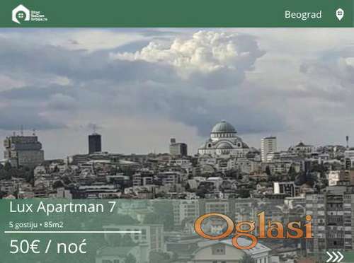 Stan Na Dan Beograd Lux Apartman 7