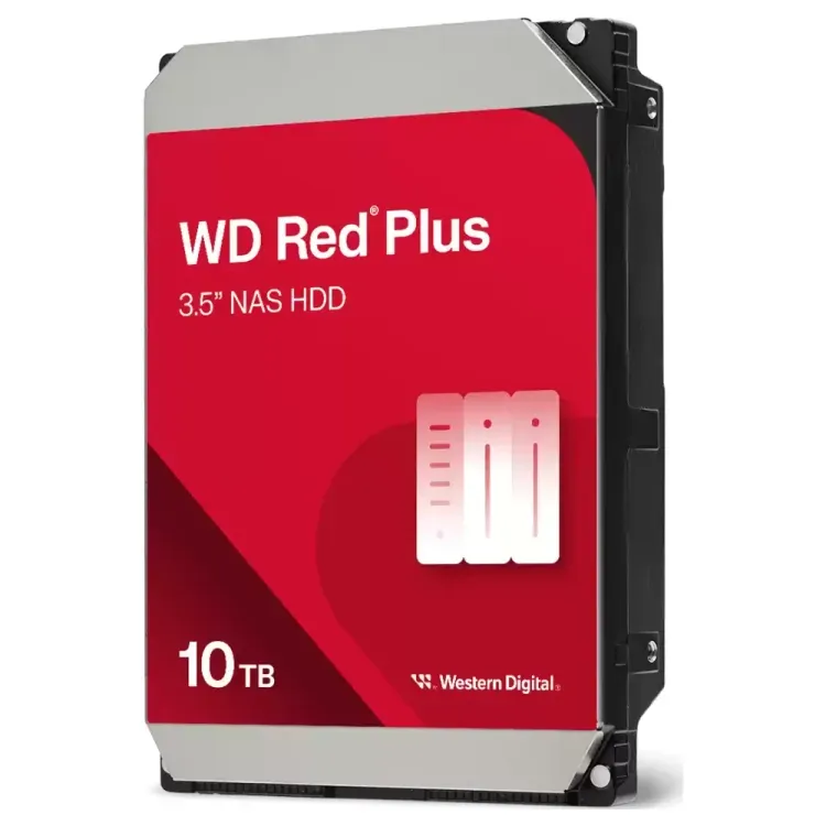 WESTERN DIGITAL Red Plus Internal NAS 10TB SATA III 3.5''