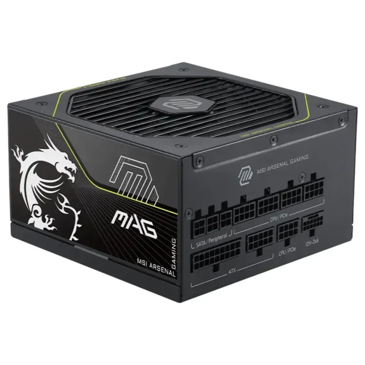 MSI MAG A1200PLS PCIE5 1200W Black