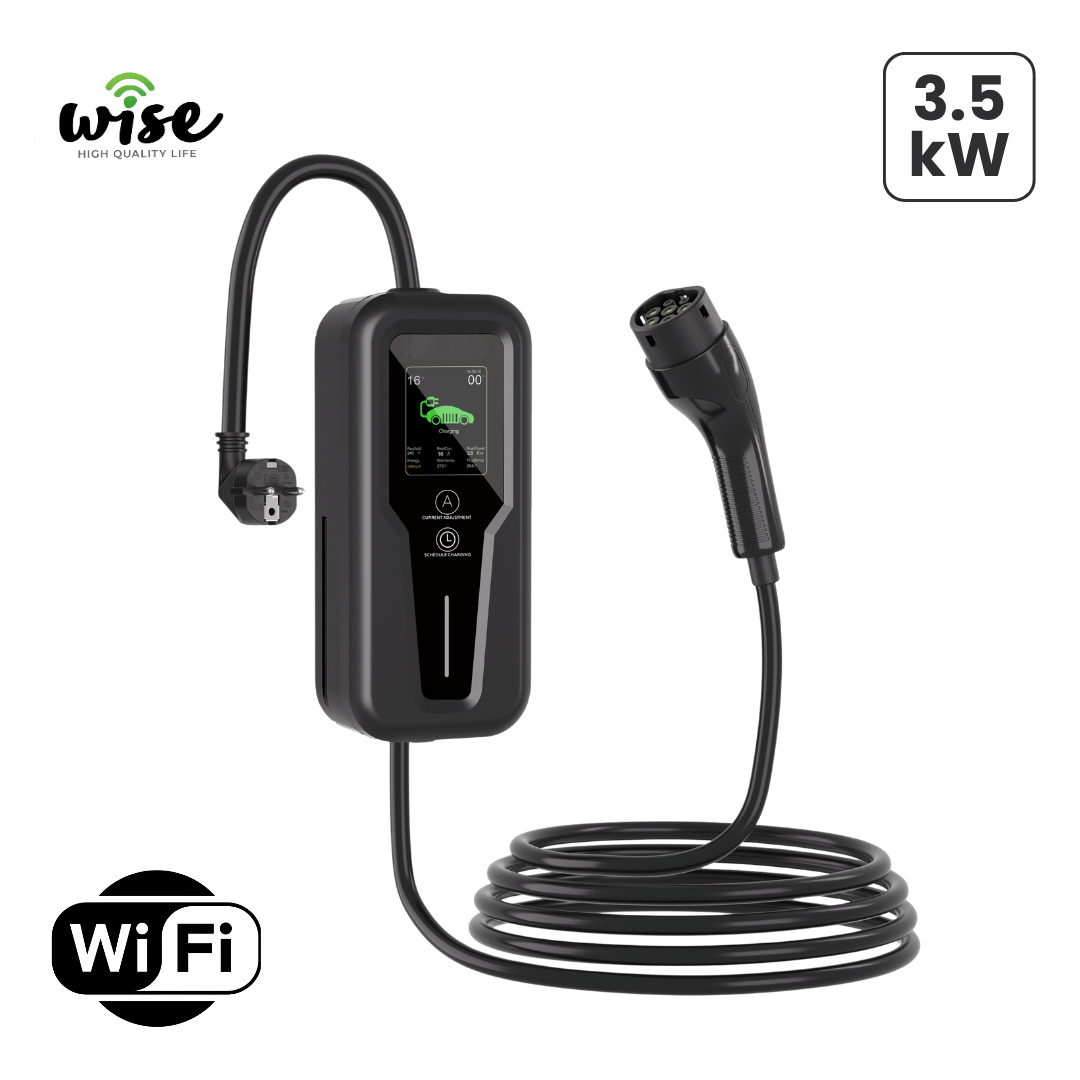 Wise Wi-Fi punjač za EV, WSCP04-3.5KW
