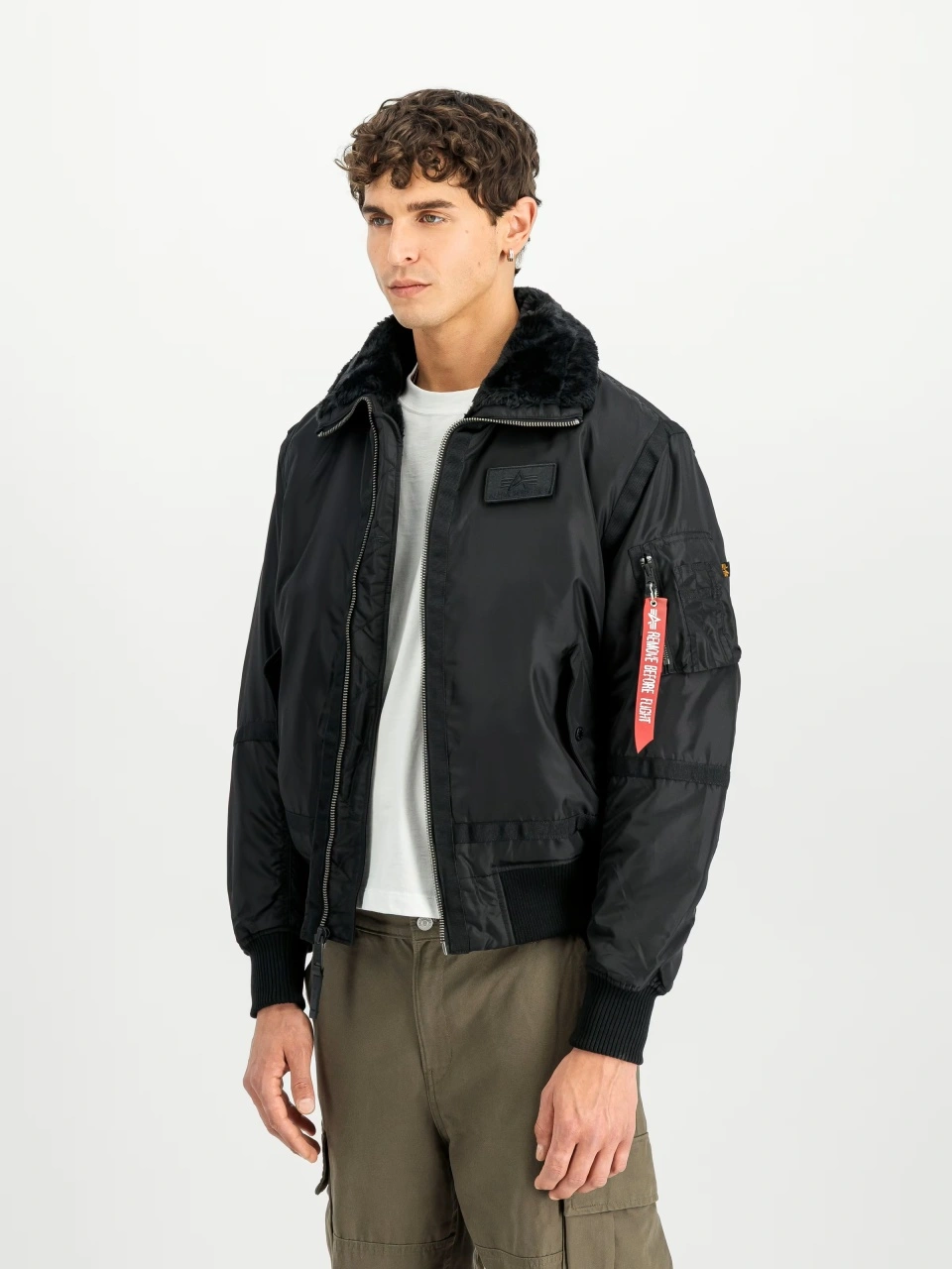 ALPHA INDUSTRIES B15 III TT JAKNA BLACK
