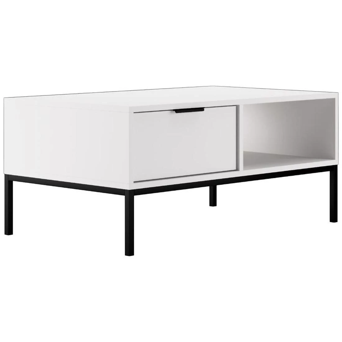 Austin stol 100X60X45,4 cm beli/crni