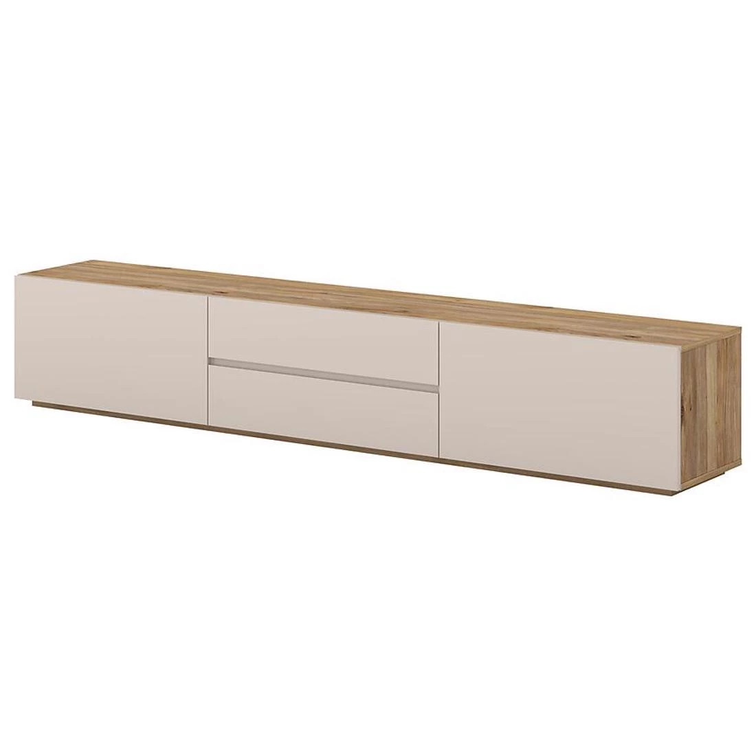 Criss TV komode 199,7x34x35,6 kašmir/hrast