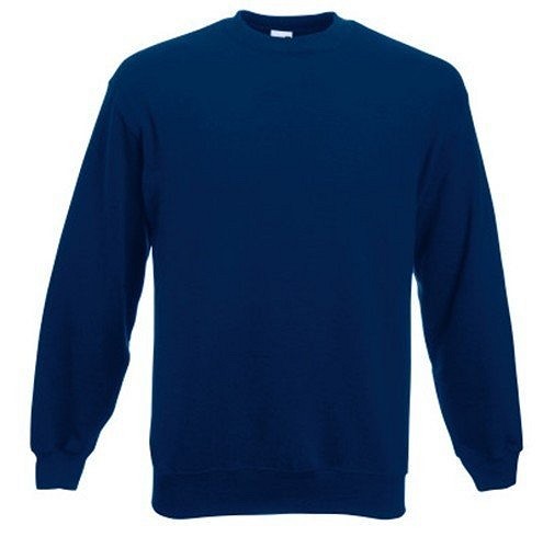 Fruit of the Loom, Classic Set-in Sweat, klasični muški duks, teget, XL