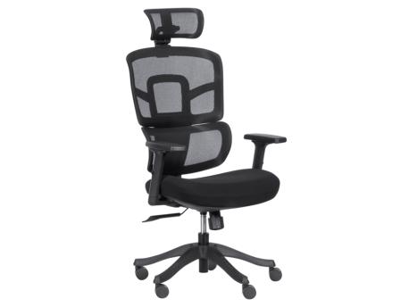 Furnix CH Ergo Black Mesh Black Kancelarijska stolica