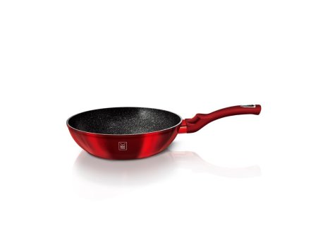 KAUFMAN WOK TIGANJ 28CM KAUFMAX BURGUNDY LINE