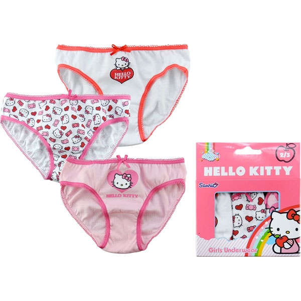 Pakovanje 3 kom gaćica HELLO KITTY