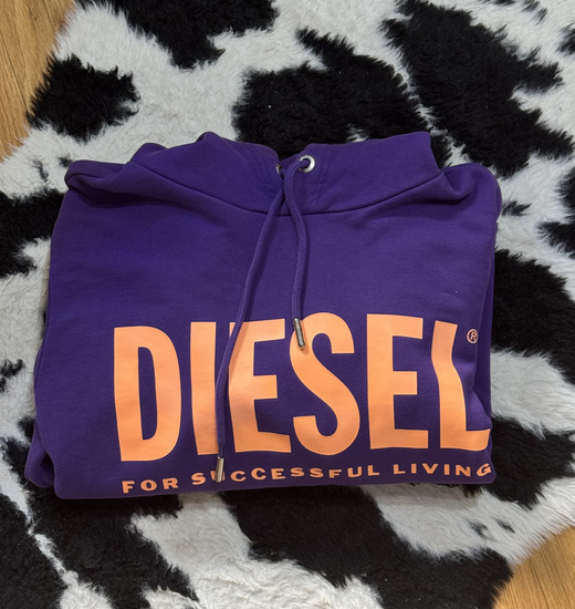 Diesel muški duks sa kapuljačom