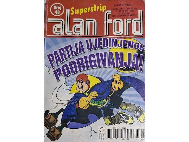 Alan Ford -br. 43 Partija ujedinjenog podrigivanja