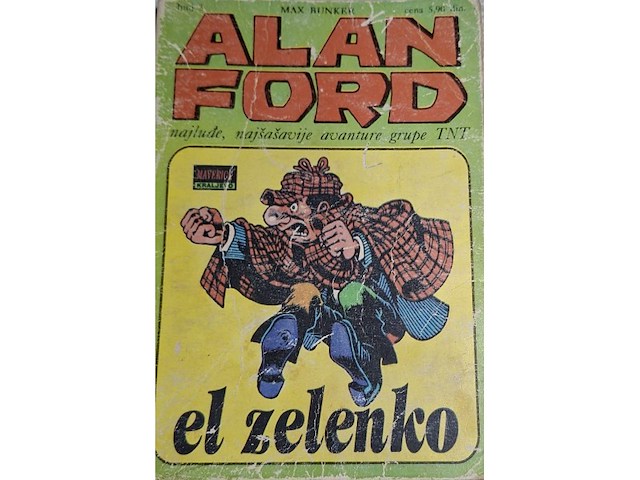 Alan Ford - El Zelenko -broj 3