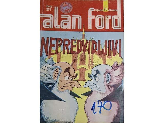 Alan Ford br. 274 - Nepredvidljivi drugi primerak