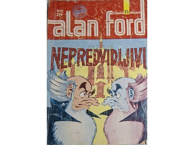 Alan Ford br. 274 - Nepredvidljivi