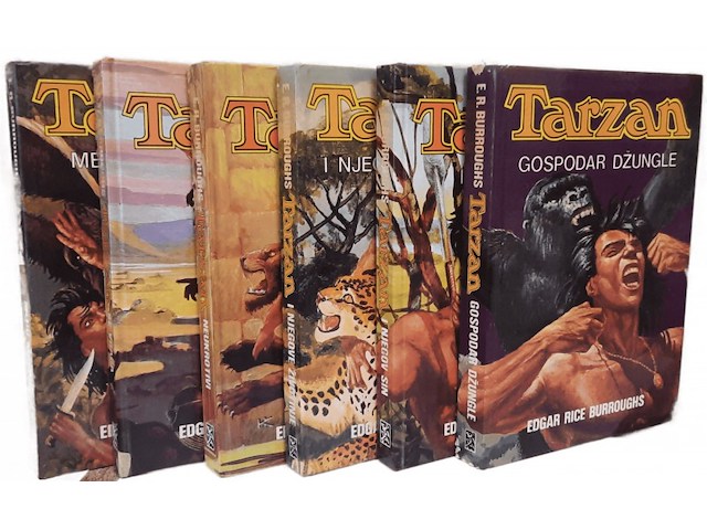 Edgar Rajs Barouz - TARZAN (komplet 1-6)