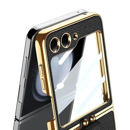 Futrola gold edge za samsung f741b galaxy z flip 6 5g crna (gkk case) ( F116928 )