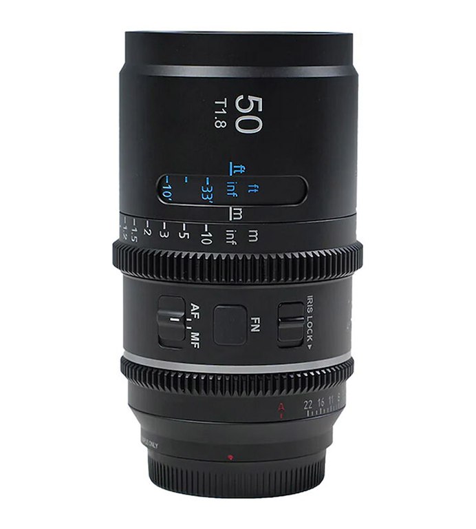 Sirui Astra T1.8 1.33x 50mm Full Frame Autofocus Anamorphic Cine (Blue Flare)