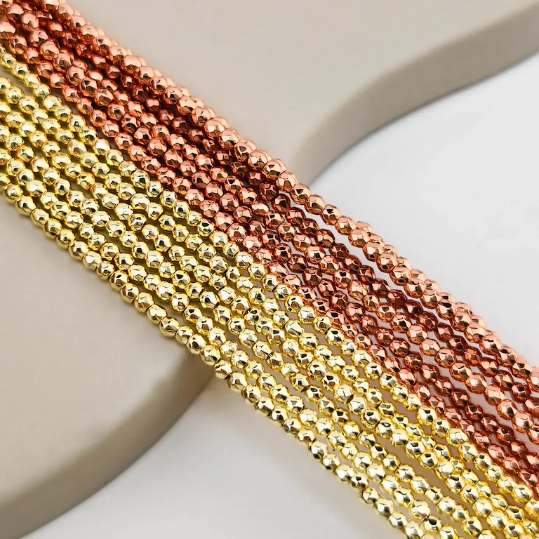 Hematit Niska | Kocka 2mm | Razdelnik #P211