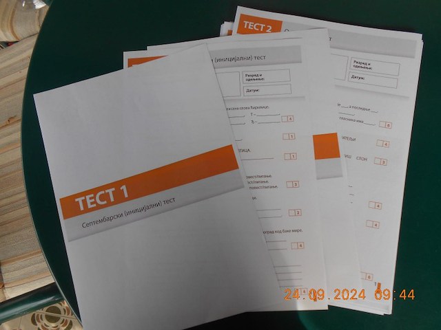 2. RAZRED TESTOVI IZ SRPSKOG KLETT