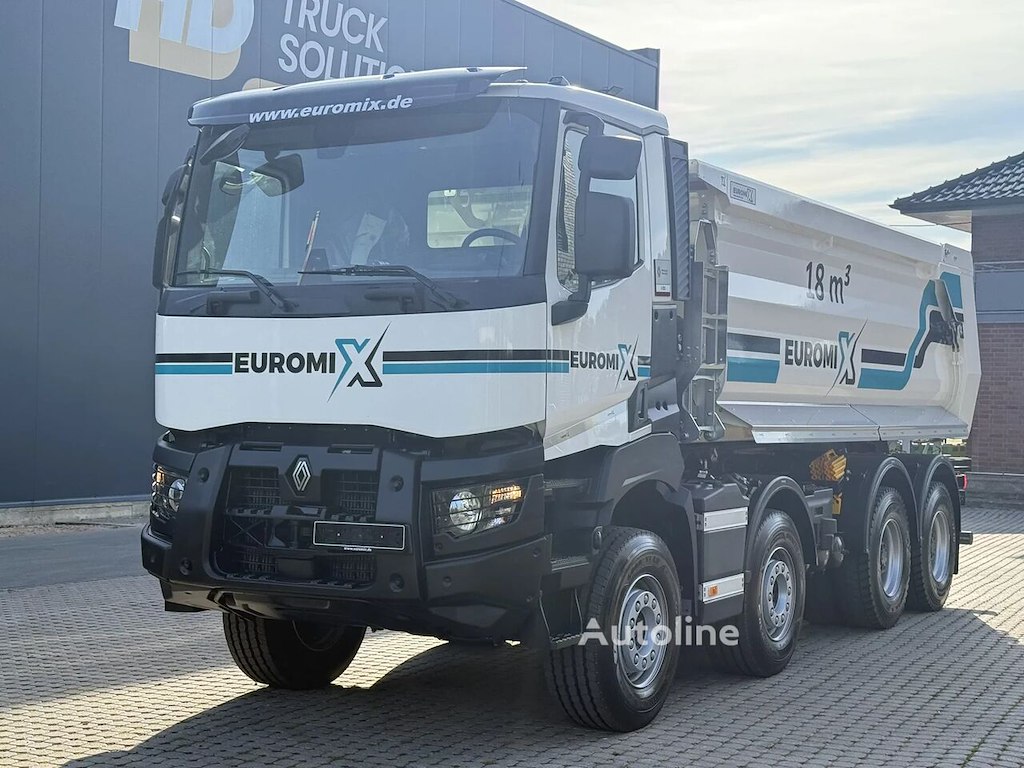 Novi Renault K 480 Renault K480 8X4 EuromixMTP TMK 18 Kipper hydraulischer Kl kiper
