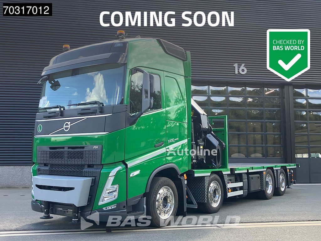 Novi Volvo FH 500 8X2 COMING SOON! NEW Palfinger PK53002 SH-F Crane 2.5t Wi kamion platforma