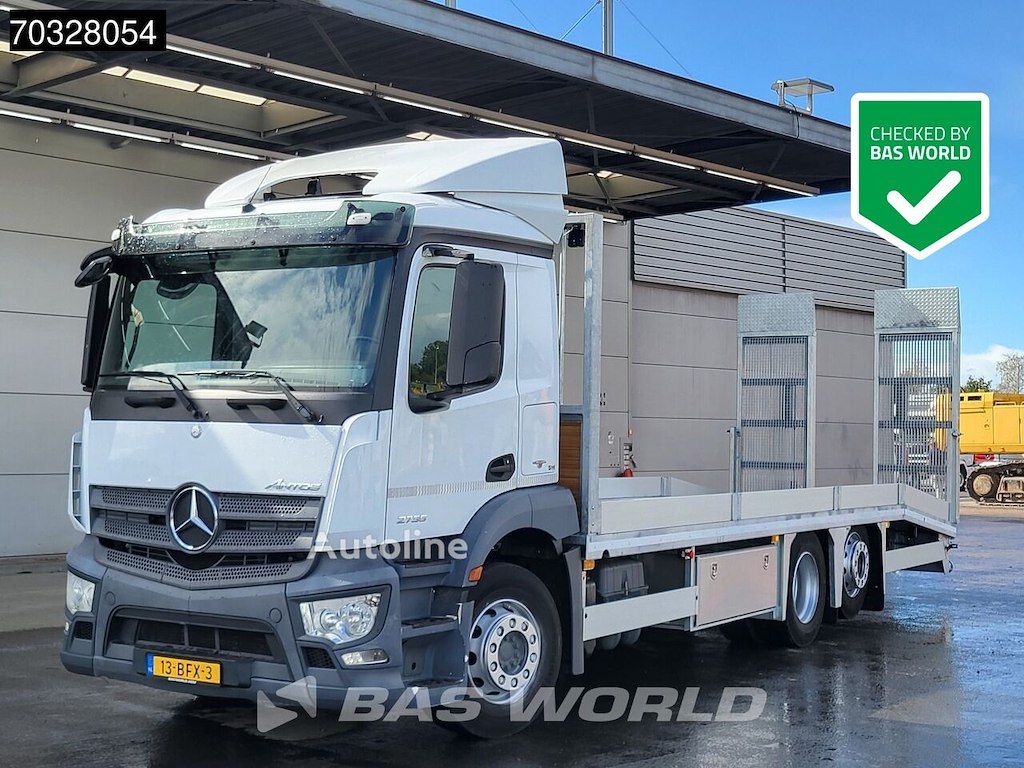 Mercedes-Benz Antos 2735 6X2 Machine transporter Oprijwagen Hydraulic ramps Li šlep auto