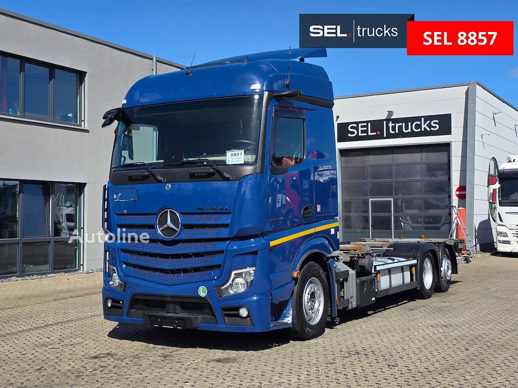 Mercedes-Benz Actros 2553 Euro: 6E | Retarder | Lenkachse | MirrorCam | Jumbo vozilo za prevoz kontejnera