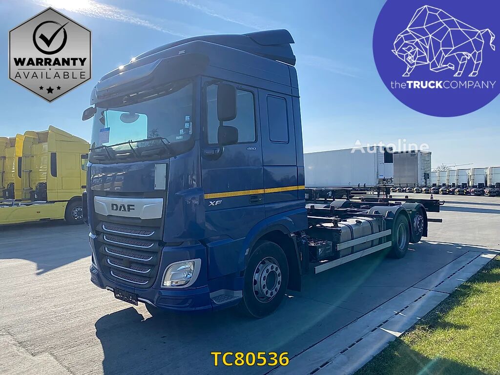 DAF XF 480 vozilo za prevoz kontejnera