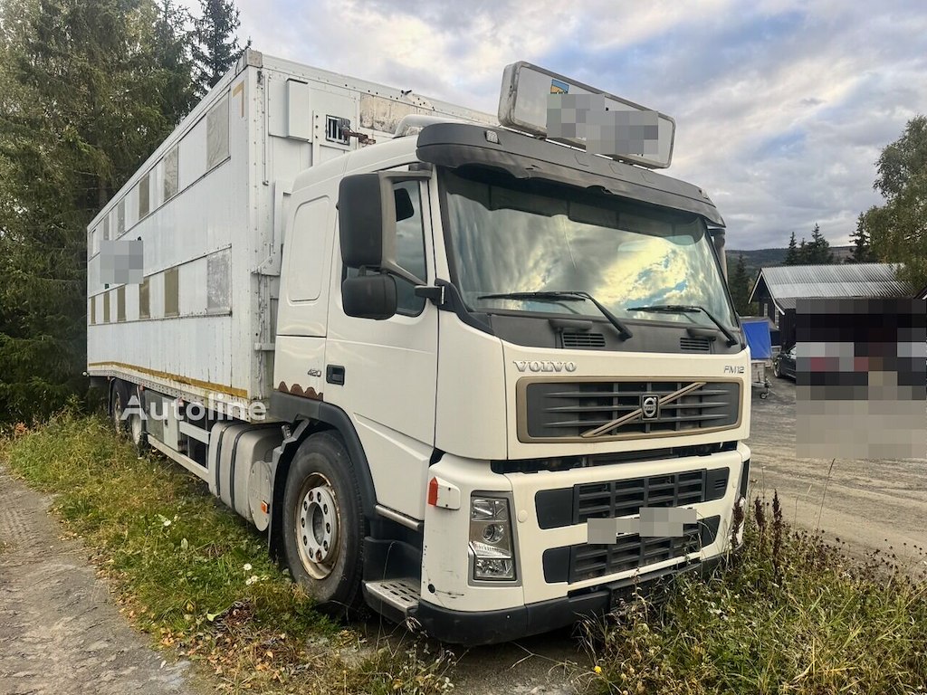 Volvo FM12 6x2 Dyrebil – Ikke Eu-godkjent kamion za prevoz stoke
