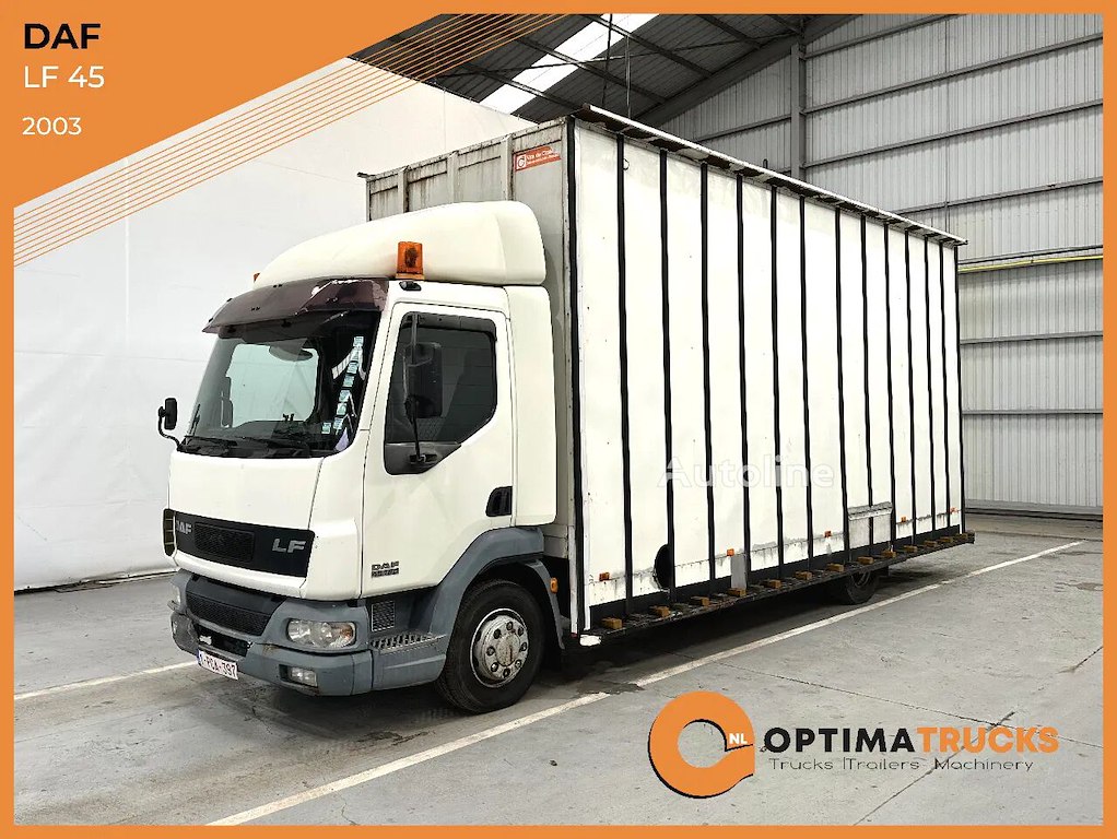 DAF LF 45 180 GLASVERVOER / TRANSPORT GLAS -GLASS - VERRE vozilo za prevoz stakla