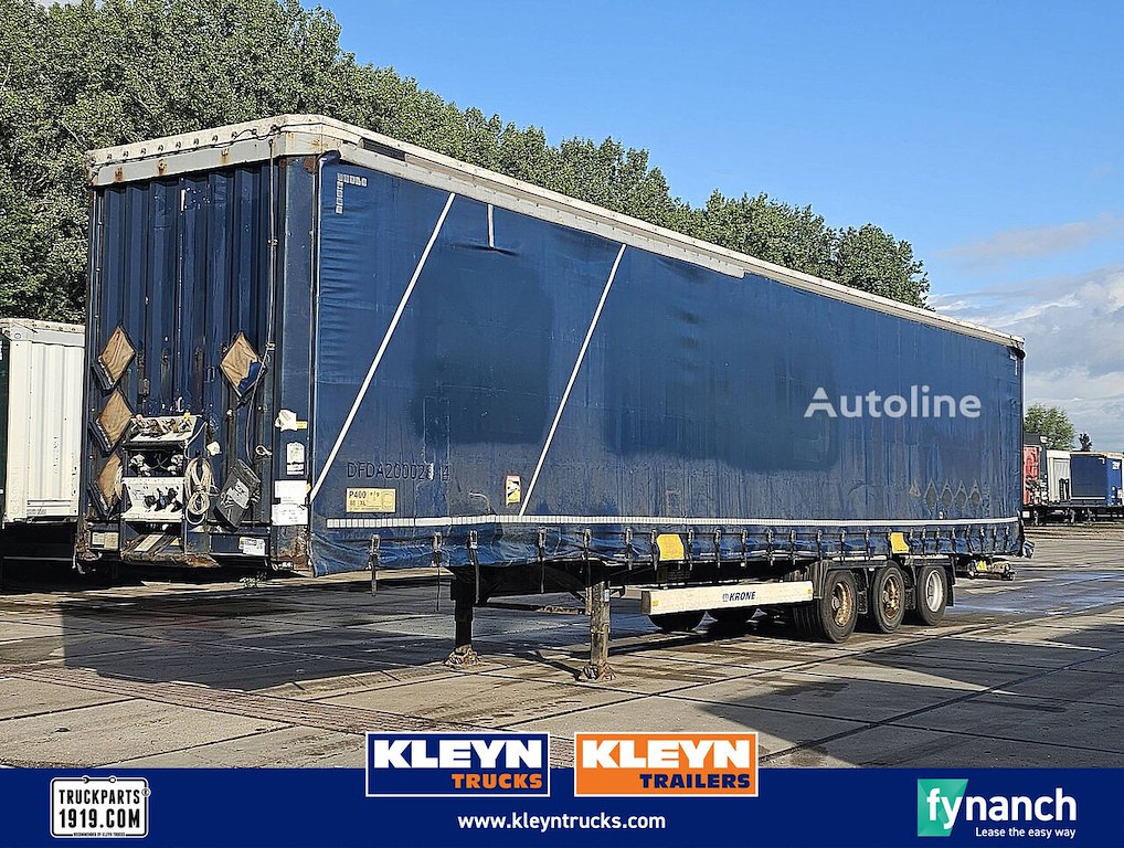 Krone N/A DRUM BRAKES MEGA poluprikolica sa kliznom ceradom