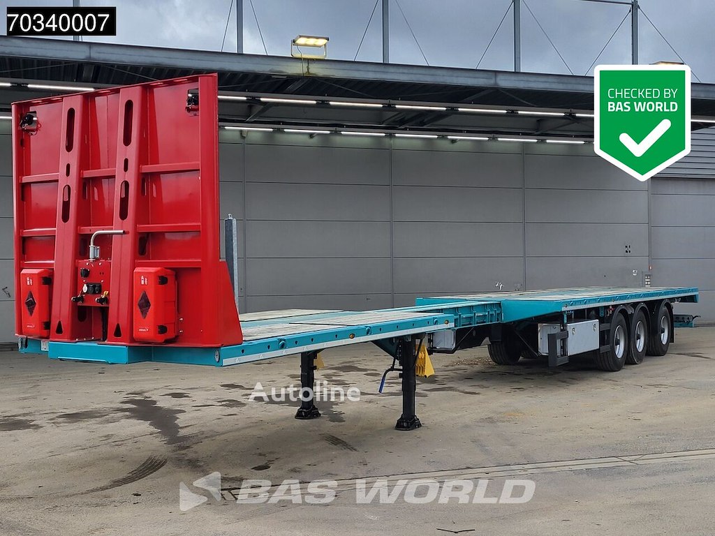 Nova Langendorf SAP-V-30 Smart NEW Extendable 600cm Steering Axle poluprikolica sa niskom platformom
