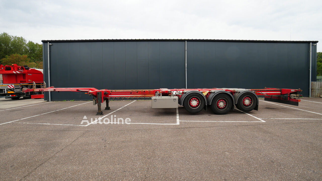 D-Tec VCC-01 FLEXITRAILER MULTI CONTAINER CHASSIS poluprikolica za prevoz kontejnera