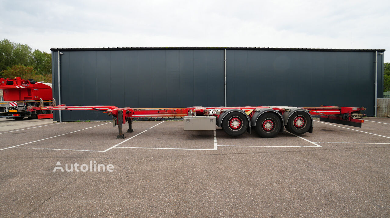 D-Tec VCC-01 FLEXITRAILER MULTI CONTAINER CHASSIS poluprikolica za prevoz kontejnera