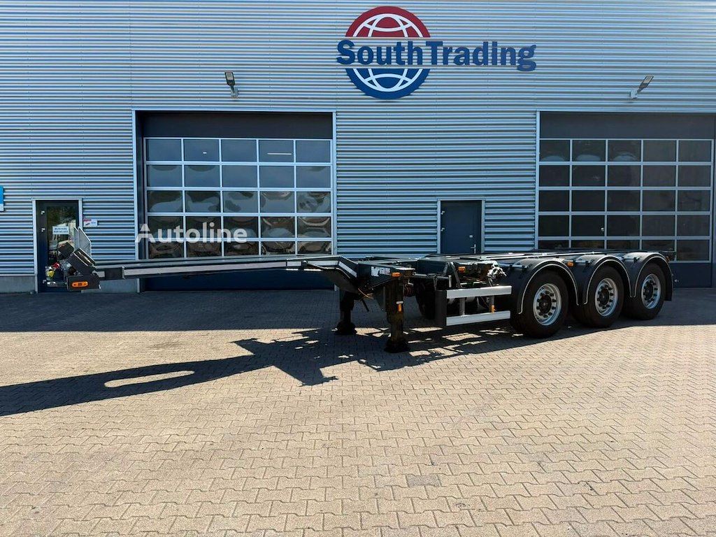 D-Tec FLEXITRAILER APK/MOT/TUF 31-10-2027 poluprikolica za prevoz kontejnera