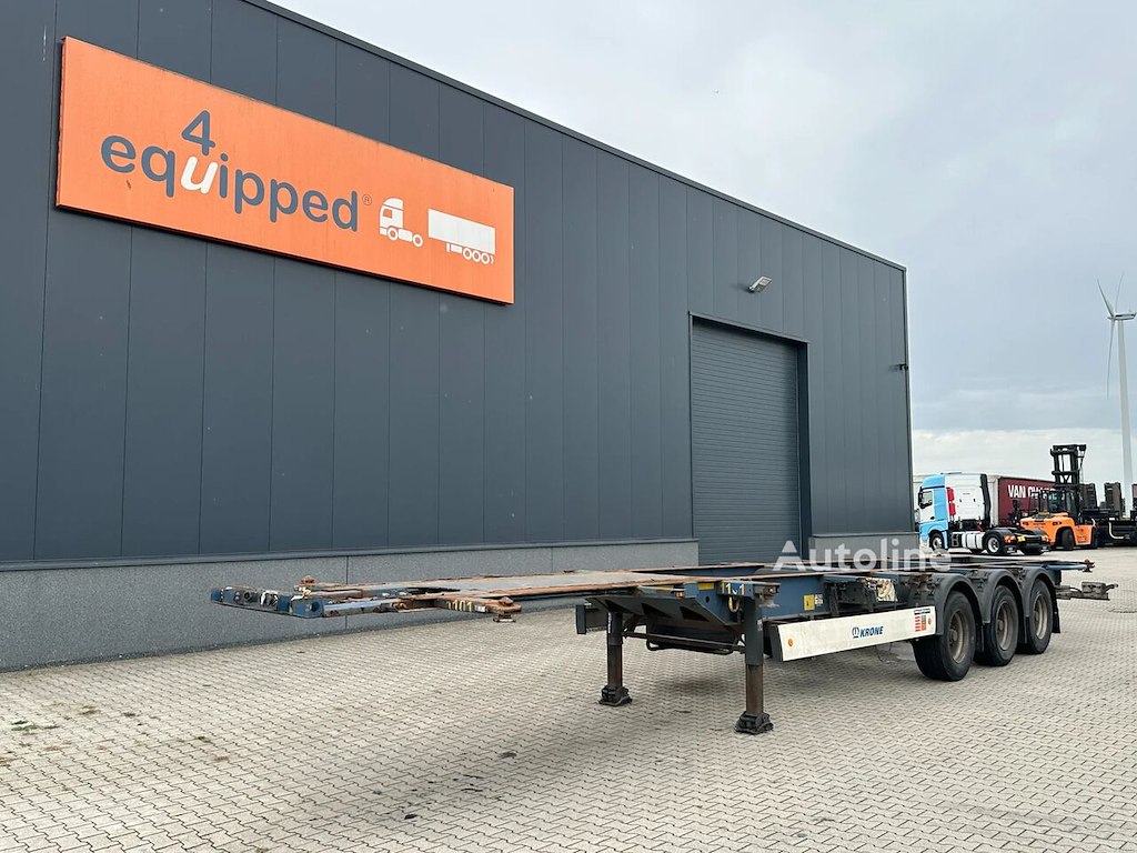 Krone 40FT/45FT chassis / BPW+drumbrakes poluprikolica za prevoz kontejnera