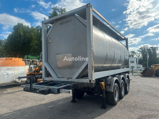 Fliegl SDS350 20 FT ADR GÜLTIG NEU HU poluprikolica za prevoz kontejnera