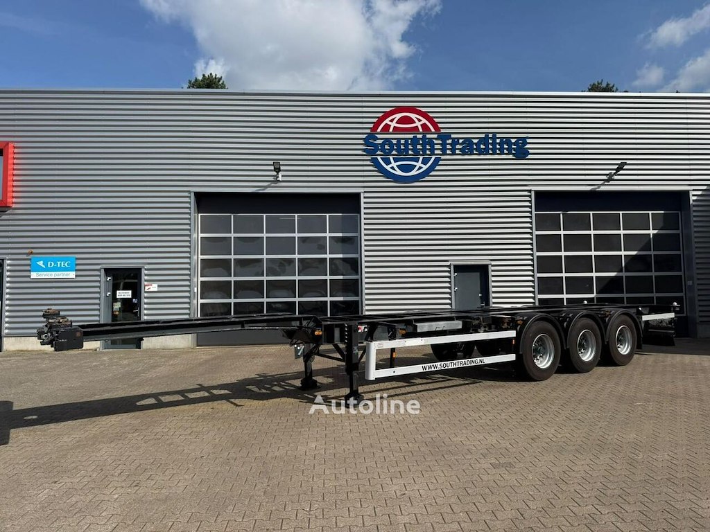 Groenewegen 40CC-16-27TUN poluprikolica za prevoz kontejnera