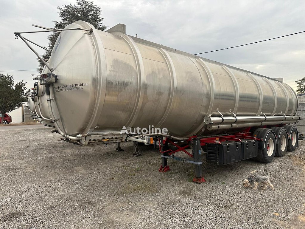Magyar SR3ME6 / LEBENSMITTEL- ALIMENTAIRE / INOX-EDELSTAHL cisterna za prevoz hrane