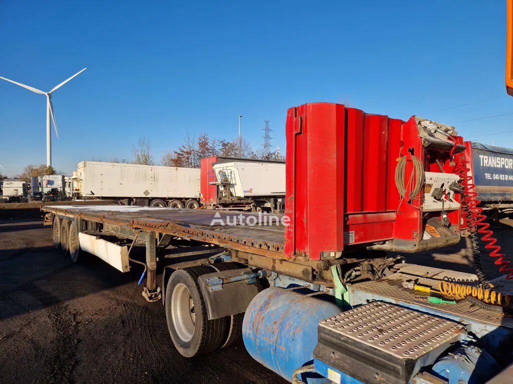 Krone SD 27 / / COIL / COILMULDE / FOSSE Á BOBINE poluprikolica sa ravnom platformom