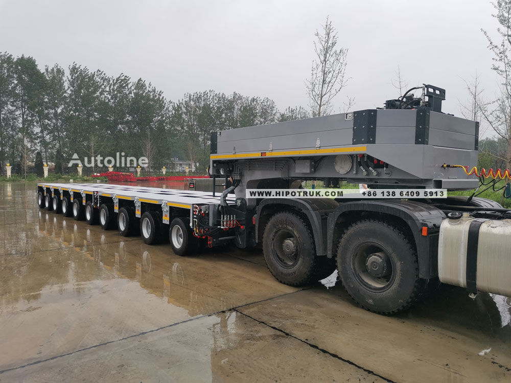 Nova Hipotruk 10 Axles Hydraulic Modular Trailer, Compatible Goldhofer THP S/L modularna poluprikolica