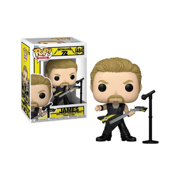 Figura Funko POP! Metallica - James (72 Seasons)