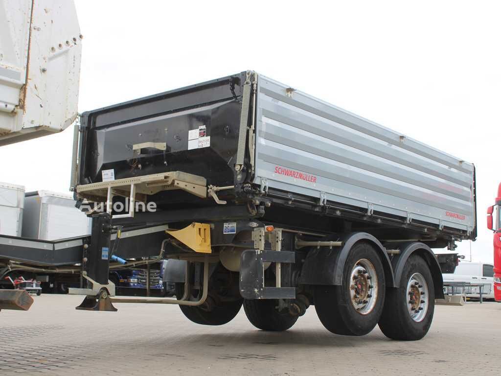 Schwarzmüller M-SERIES, THREE-SIDED, LIFTING AXLE, SAF prikolica kiper