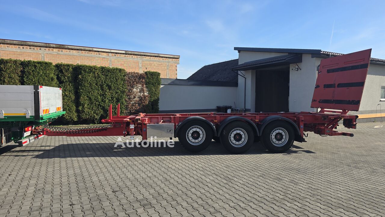 HFR KM24 BDF + Klapa Hydrauliczna prikolica za kontejnere