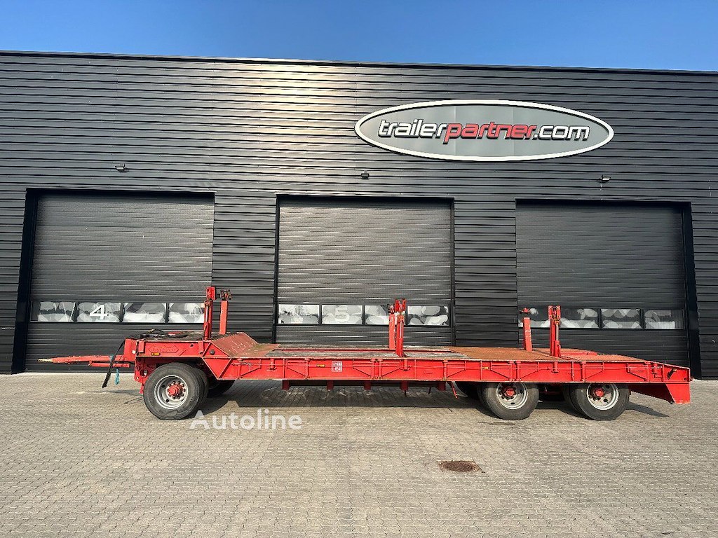 Nooteboom 3 axle drawbar trailer / boattransport prikolica sa niskom platformom
