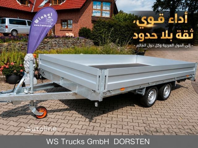 Nova Pritschenhochlader Tandem WST Edition prikolica sa ravnom platformom