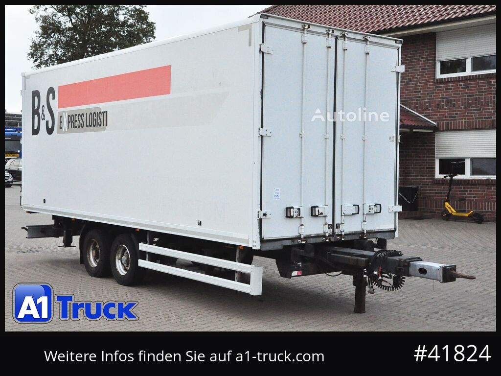 Ackermann Koffer, durchladbar, 10.500kg, oben gekuppelt prikolica furgon