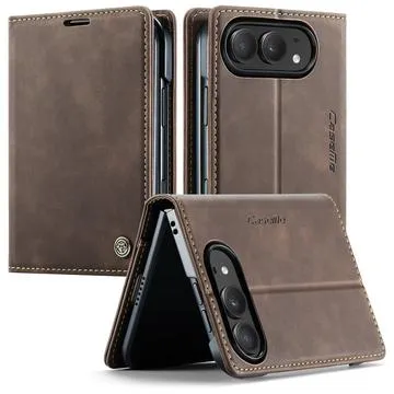 IPHONE DUO CASEME 013 SERIJA FUTROLA-NOVČANIK - BOJA KAFE