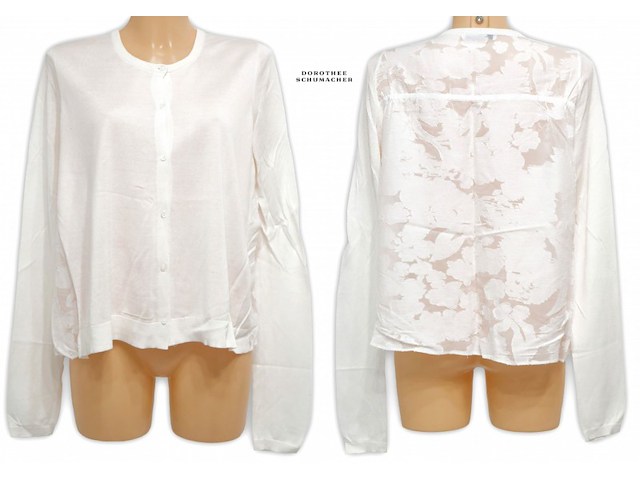 |O| Dorothee Schumacher Dizajnerska Bluza - Kardigan M