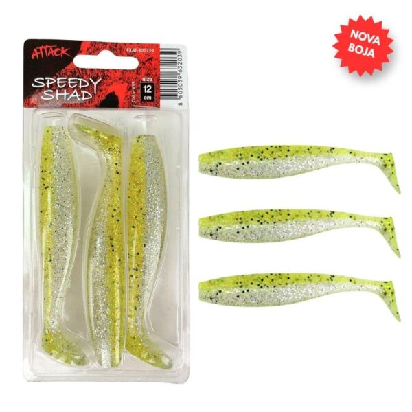 ATTACK SPEEDY SHAD 12cm 3 kom. #39